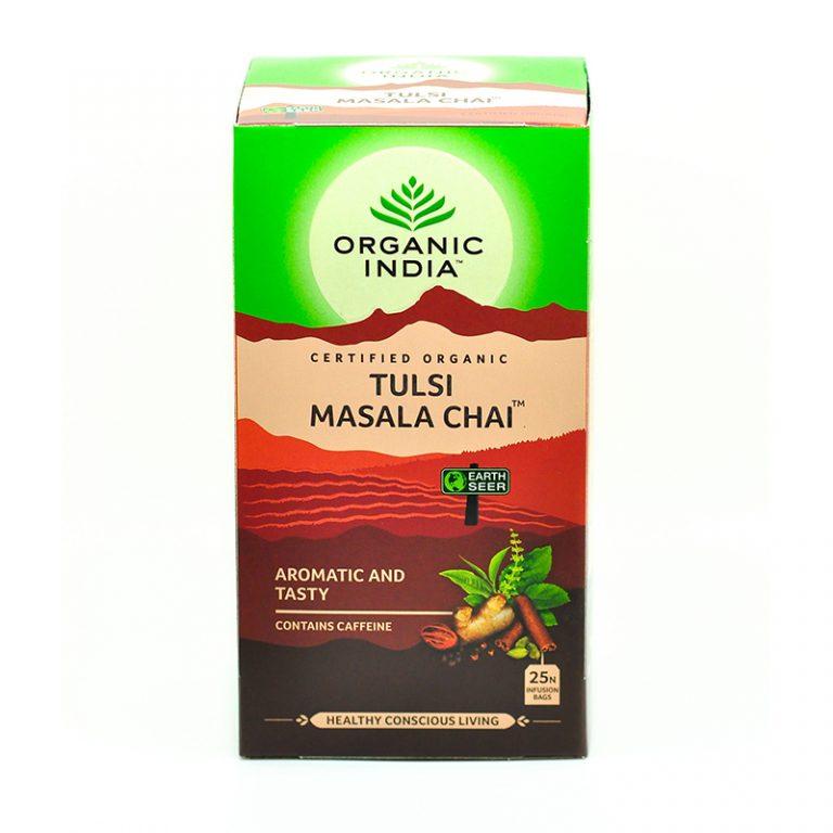 Organic India Tulsi Masala Chai Tea 25ct - Spicebox Organics