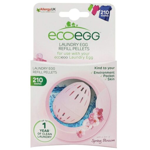Ecoegg Laundry Egg Refill Pellets 210 washes - Spring Blossom ...