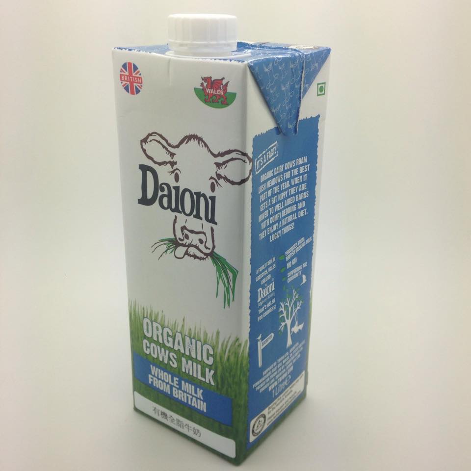 Daioni organic cow's fresh milk in Honk Kong – SpiceBox Organic