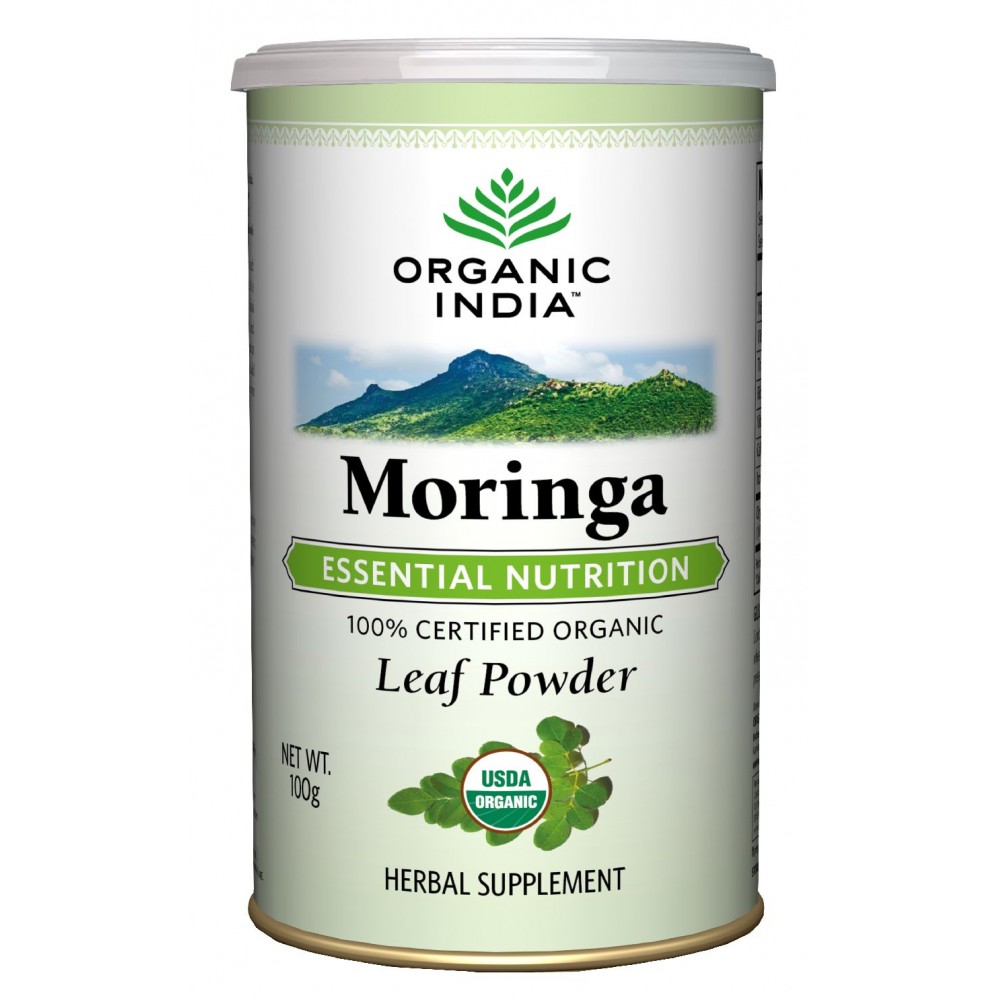 HS Organic India Organic Moringa Leaf Powder 100g - Spicebox Organics