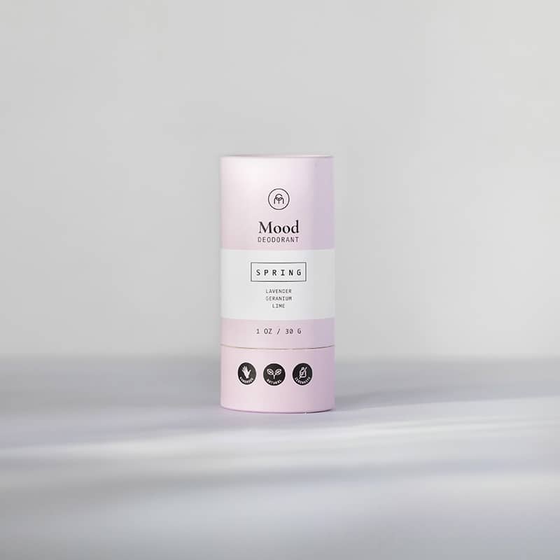 MOOD Deodorant - SPRING - Lavendar, Geranium, Lime - Spicebox Organics