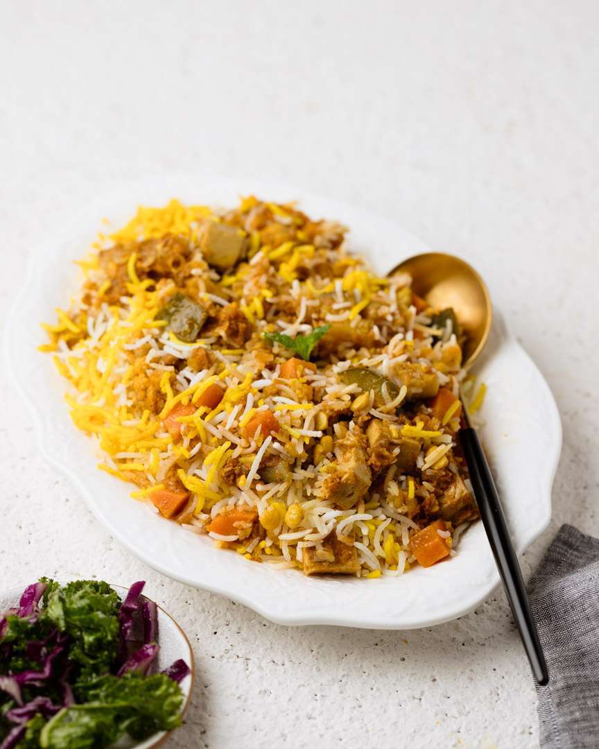 FROZEN Traditional Biryani Meal - Spicebox Organics