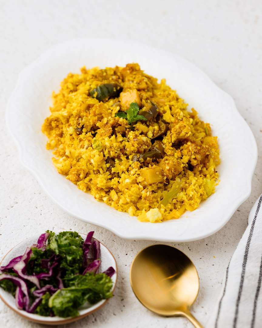 FROZEN Keto Cauliflower Biryani Meal - Spicebox Organics