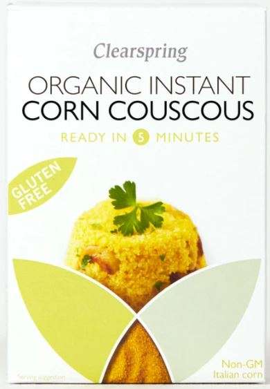 Clearspring Instant Corn Couscous 200g - Spicebox Organics
