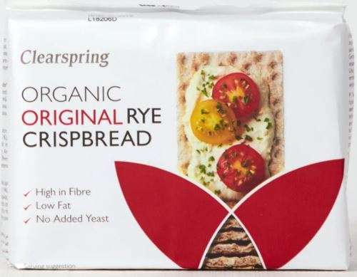 Clearspring Rye Crispbread Original 200g - Spicebox Organics