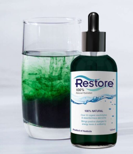 Restore 100% Natural Hydration 120ml - Spicebox Organics