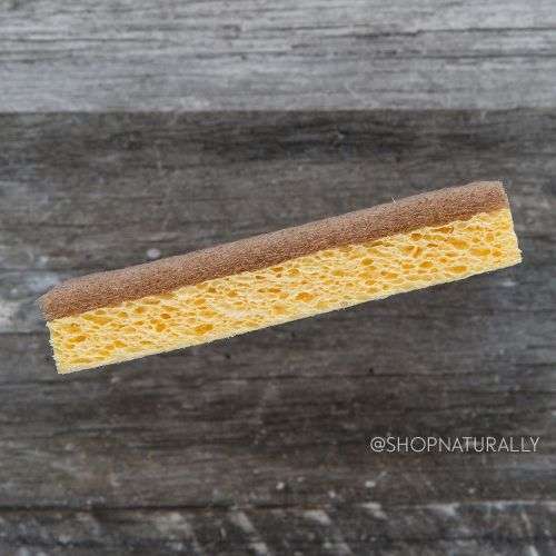 Natural Value Walnut Scrubber Sponge - Spicebox Organics