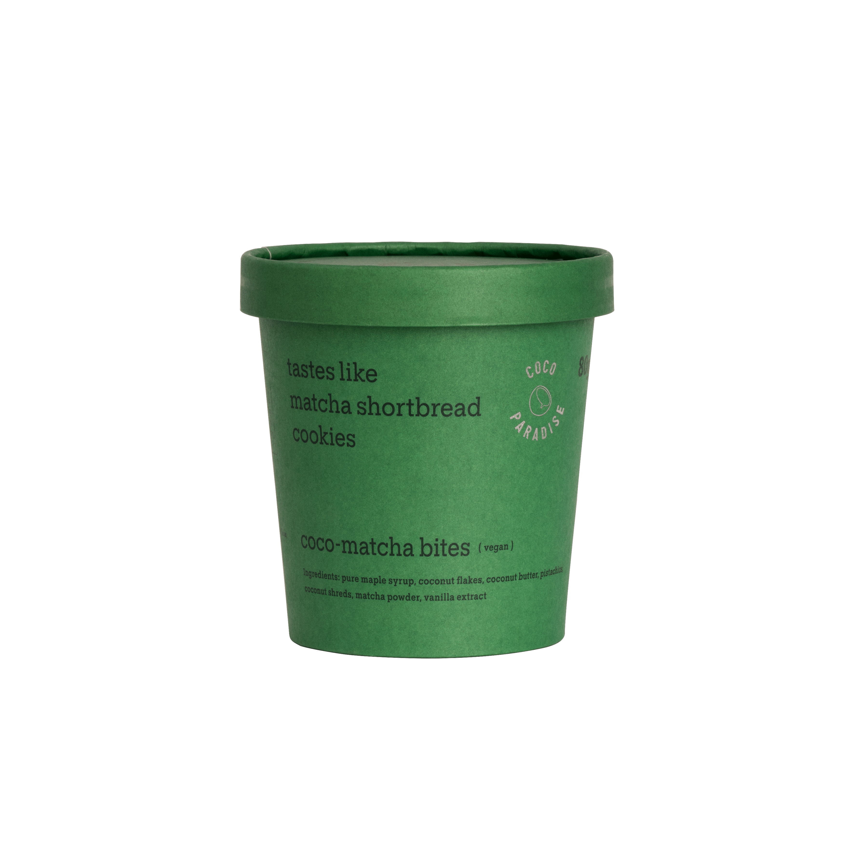 Cocoparadise Coco-Matcha Bites 80g - Spicebox Organics